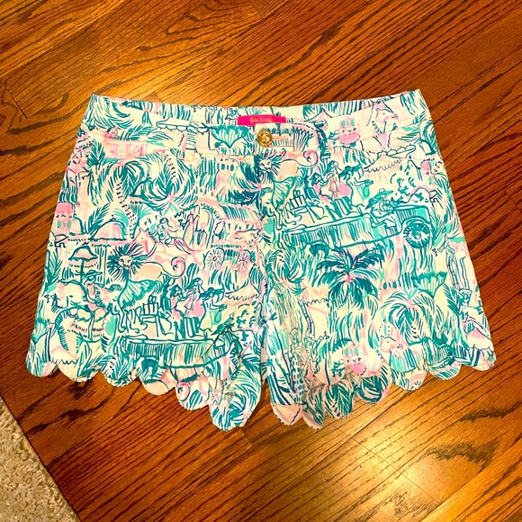 Lilly Pulitzer | Shorts | Lilly Pulitzer Buttercup Short Sz 4 | Poshmark